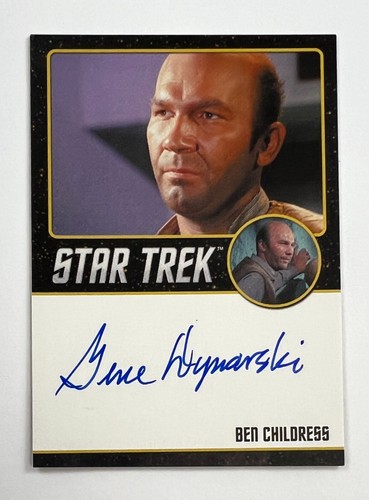 2015 Rittenhouse Star Trek Sandy Gimpel as M-113 Creature Auto AR71 | eBay