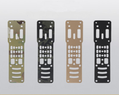 Tactical Hanging Extension Plate Holster Drop Leg Metal Adapter for QLS ...