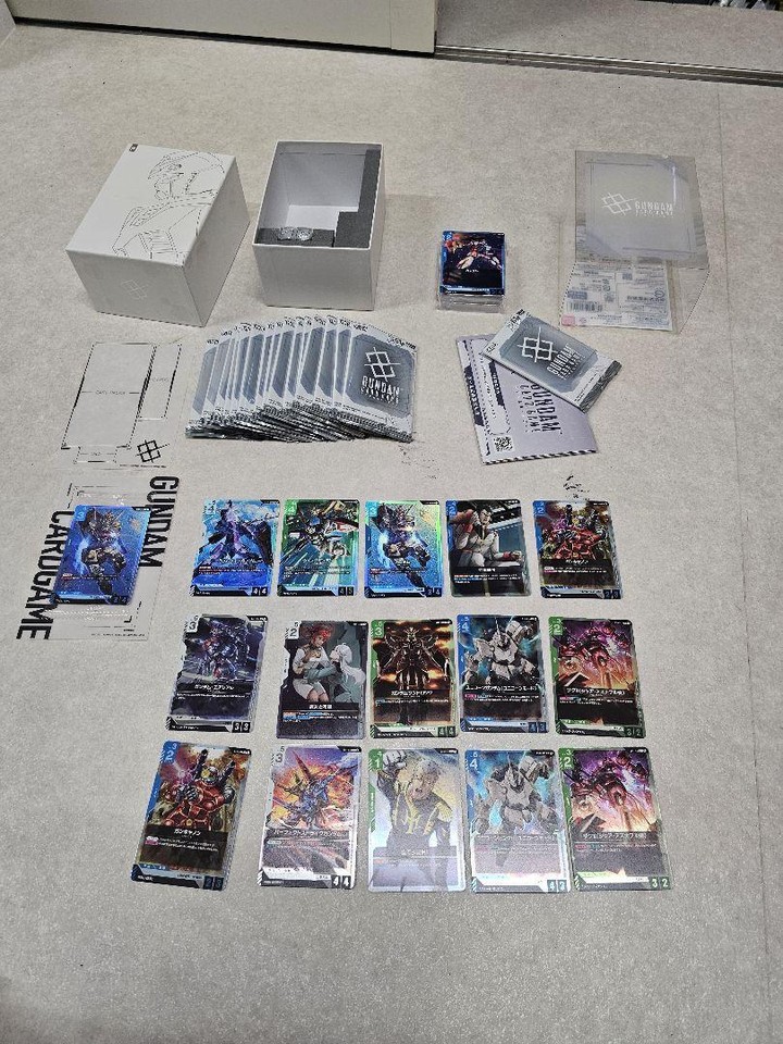 Gundam Card Game Limited BOX Ver.Beta Japan version Opend | eBay