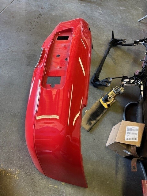 97-02 Porsche Boxster 986 Rear Bumper New Paint Red | eBay