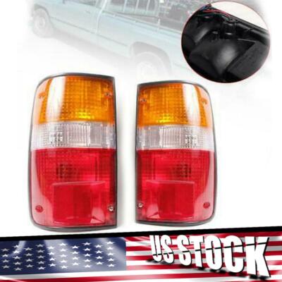 Pair Rear Lamp Tail Light for Toyota Hilux MK3 LN RN YN Pickup 2-4WD ...