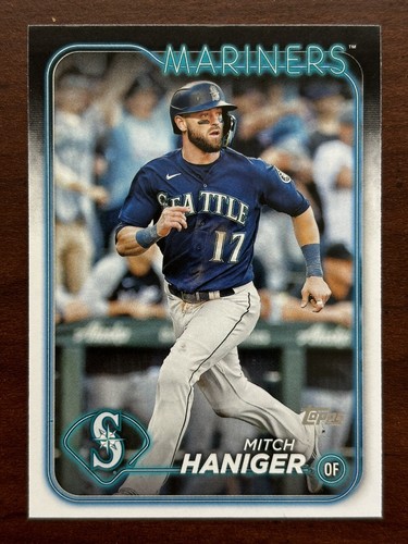 Mitch Haniger Seattle Mariners Topps 2024 Card 382 | eBay