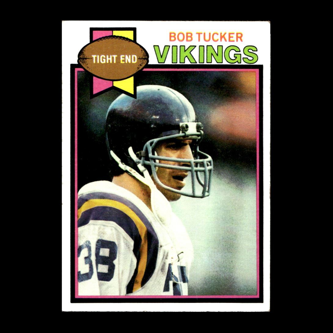 Bob Tucker 1979 Topps Minnesota Vikings #518 R311F 2 | eBay