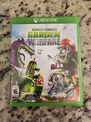 Plants vs Zombies Garden Warfare Xbox One Clean Disc Fast Ship ...