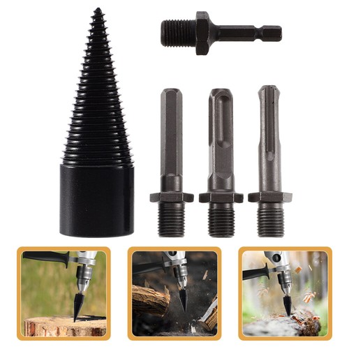 38mm Log Splitter Firewood Electric Hammer Drill Bit Split Cone ...