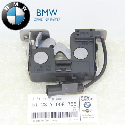 51237008755 Lower Hood Lock Lid Latch for BMW E82 E88 E90 E92 E93 E60 ...