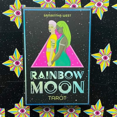RAINBOW MOON TAROT CARDS DECK ROCKPOOL PUBLISHING SAMANTHA WEST 78 ...