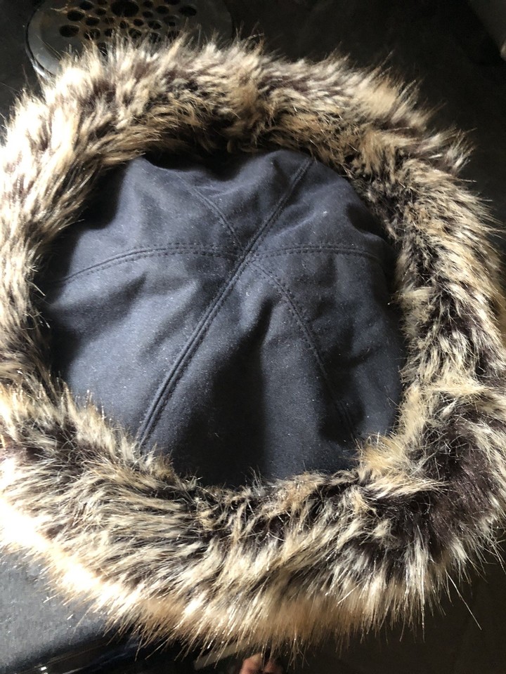 Barbour Waxed Ambush Hat Emma Bridgewater Small Waterproof Navy Country ...