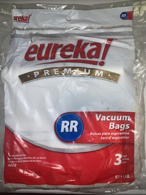 NEW Eureka Premium RR Style Vacuum Bag, 61115B (4 PK BOX) | eBay