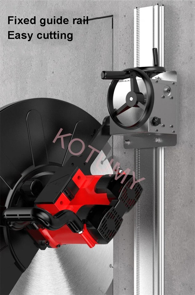 Concrete Wall Cutting Machine 220V Electric Saw Cutting Wall Slotting ...