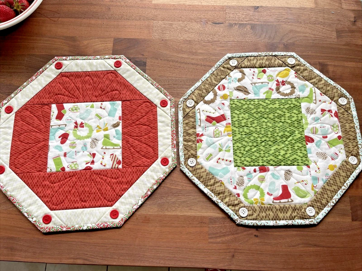 Quilted Square Table Toppers