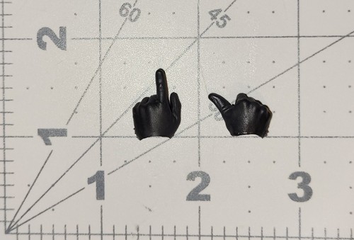 McFarlane DC Batman Male Pointing Thumbs Up Hands Gordon 7" Custom ...