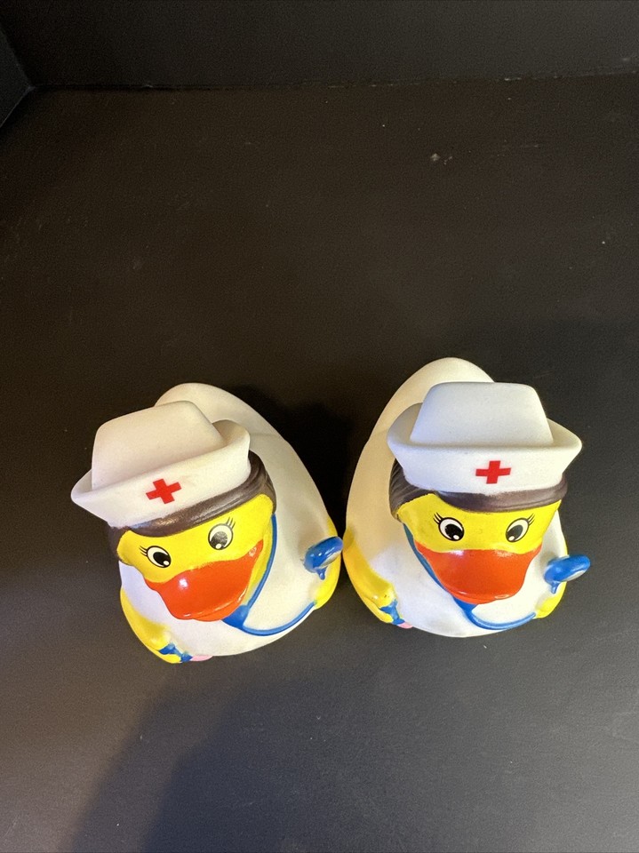 2 Pc Nurse Rubber Duck Hospital Jeep Ducks! | eBay