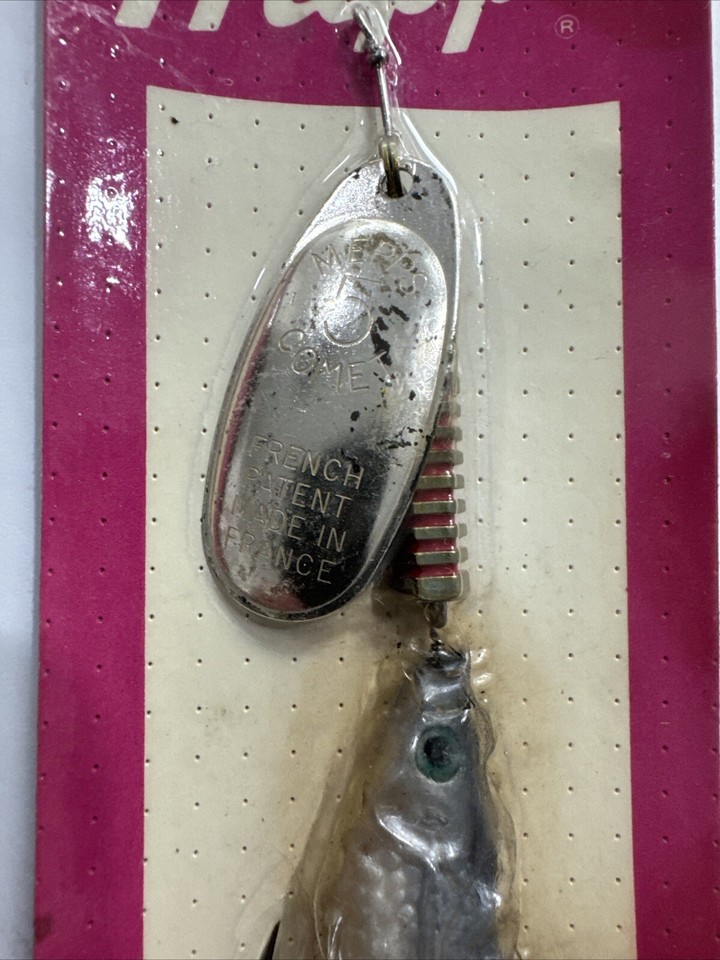 MEPPS Comet 5 Minnow Spinner Lure Treble Hooks Made in France NEW | eBay