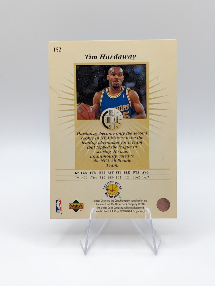Tim Hardaway 1995-96 Upper Deck The Rookie Years #152 Warriors | eBay