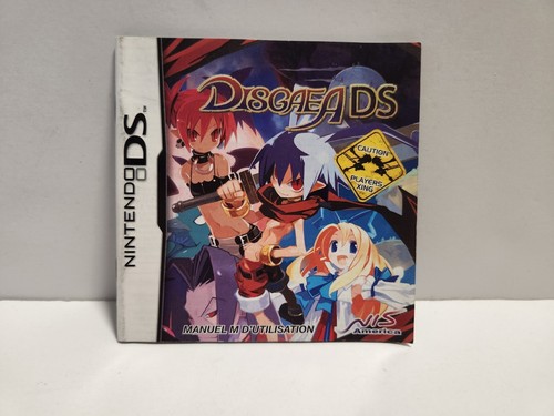 Disgaea DS (Nintendo DS) Original French Manual Only | eBay