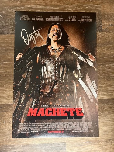 * DANNY TREJO * signed 12x18 poster * MACHETE * 1 | eBay