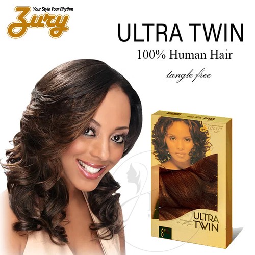 Zury Ultra Twin 100% Human Hair 8",10",12",14",16",18" | eBay