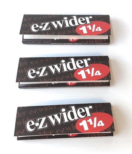 E-Z Wider tobacco Rolling Papers Size 1 1/4 3 Packs | eBay