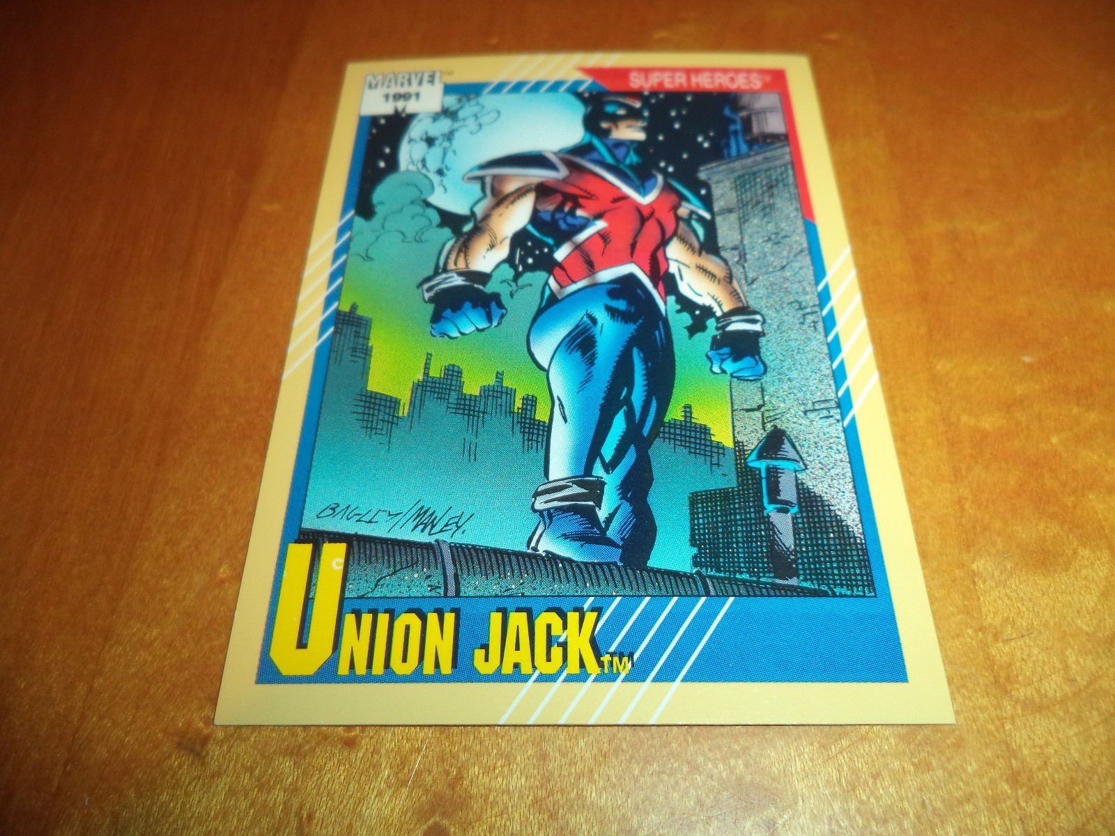 Union Jack Marvel Wallpaper