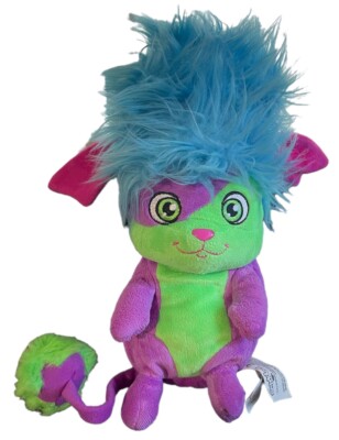 Popples Yikes Plush 2015 SPIN MASTER NETFLIX GREEN BLUE PURPLE 10" | eBay