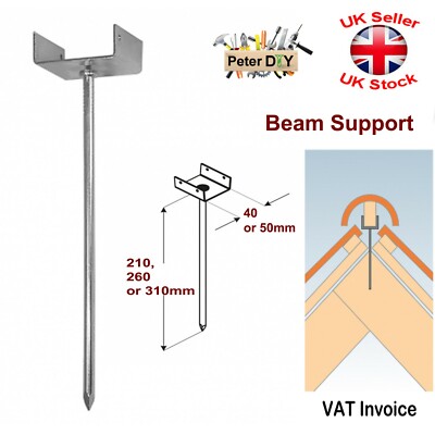 ARRIS and RIDGE BEAM Batten Support Bracket for Dry Ventilation NAILS 6 ...