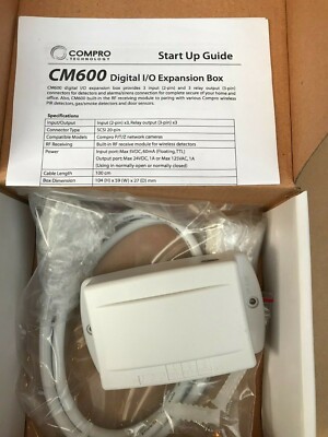COMPRO TECHNOLOGY CM600 Digital I/O Expansion Box with RF Receiver | eBay