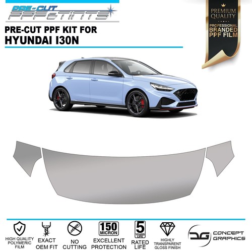 Bonnet & Wings Stone Chip Guard PPF Paint Protection film Kit for ...
