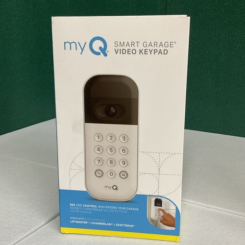 myQ Smart Garage Video Keypad - White 12381208098 | eBay