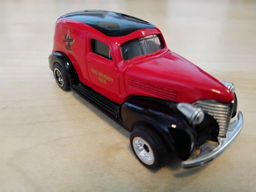 matchbox 1992 , ´39 Chevy Sedan Delivery 1:57 MB245TU , BIG MUDDY RED ...