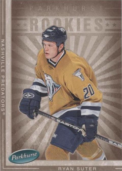 2005-06 Parkhurst - Parkhurst Rookies Ryan Suter #639 (RC) for sale ...