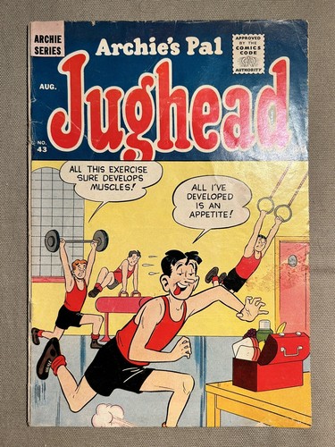 Archie's Pal Jughead #43 (ARCHIE COMICS Publications, Inc. August 1957 ...