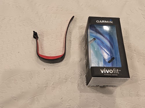 Garmin VIVOfit Activity / Fitness Tracker Watch Wearable Red | eBay