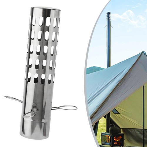 Adequate Spark Protection Exhaust Tube for Outdoor Tent Stoves and RVs ...