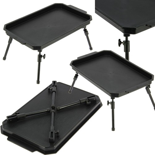 Fishing Bivvy Bait Table Adjustable Legs Plastic Lightweight Carp ...