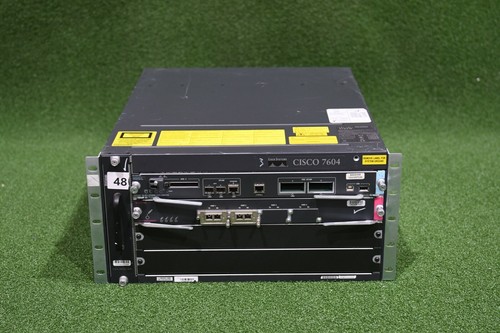 Cisco 7604 Router w/ VS-720-10G-3CXL, WS-X6704-10GE-3C - 7604 Chaisis ...