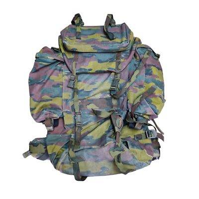 Grade 1 Genuine Belgian Army 110L Rucksack Backpack Bergen M97 Jigsaw ...