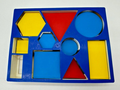 Attribute Block Desk Set w/Storage Tray by Learning Resources ...