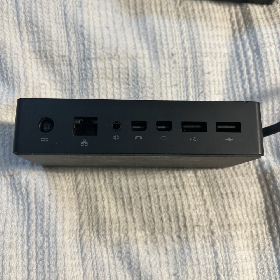 OEM Genuine Microsoft 1661 Surface Pro Docking Station w/ 1749 AC Power ...