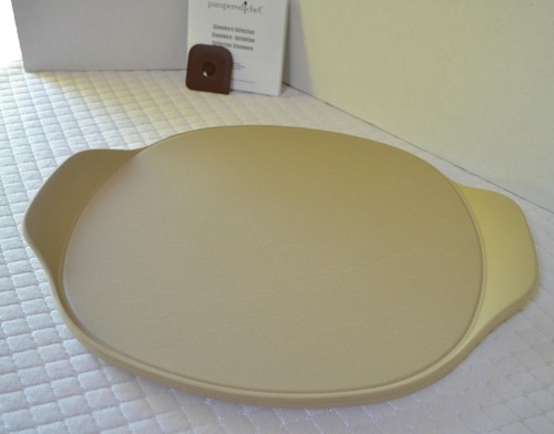 Pampered Chef ~New~ Stoneware LARGEST PIZZA STONE - Unglazed - Oven ...