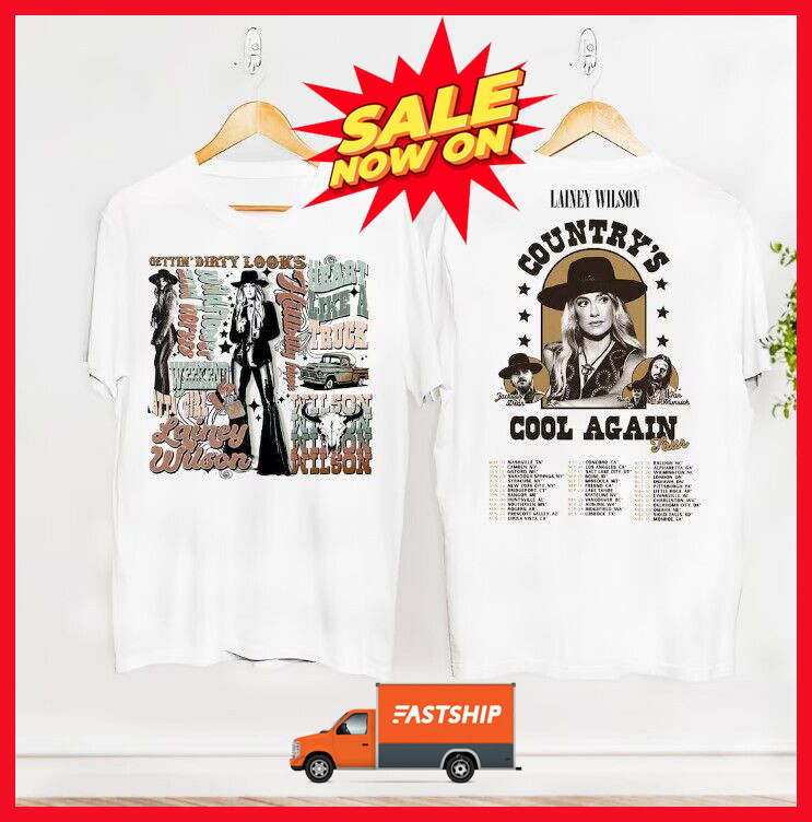 2024 Lainey Wilson Country's Cool Again T-Shirt, Lain… - Gem