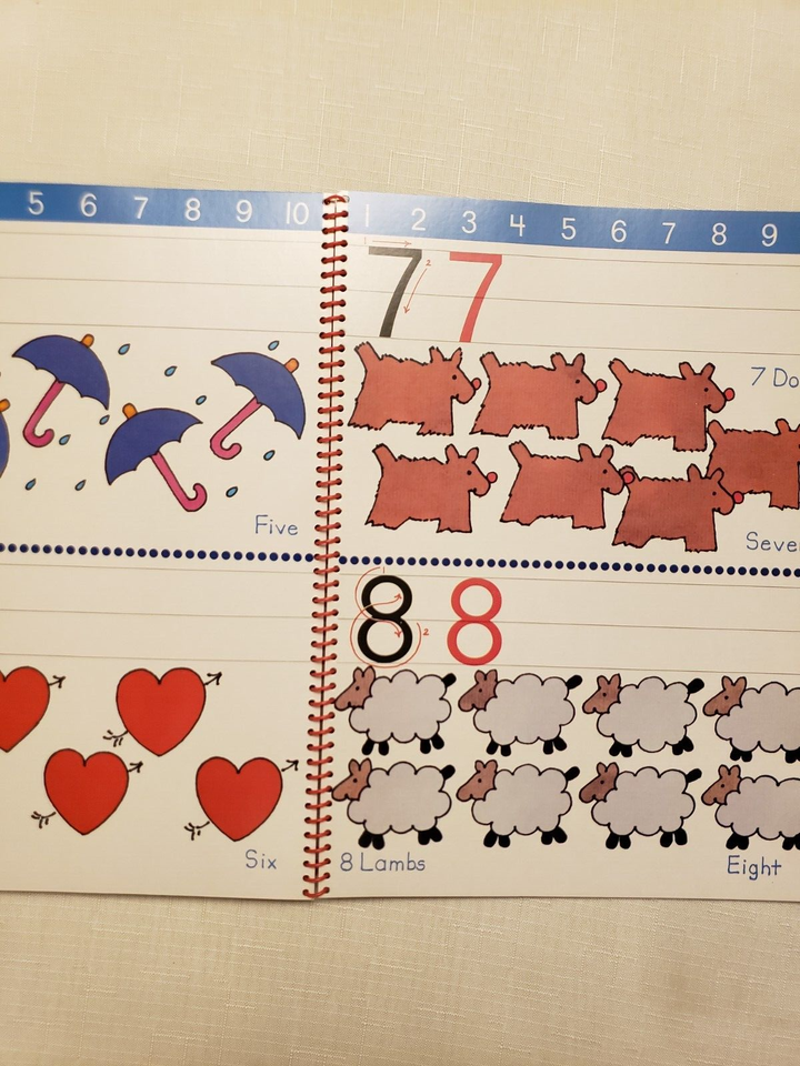 LearnIng to Write your Letters & NUMBERS Learning Books 1988 NEW | eBay