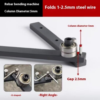 Bearing steel bending artifact bending tool wire bender rebar manual ...