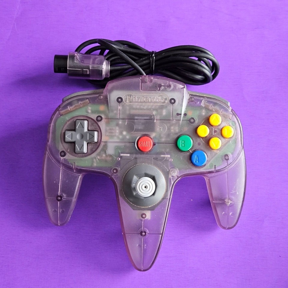 Official Nintendo 64 Controller AUTHENTIC 👾 OEM N64 Remote Original NUS ...