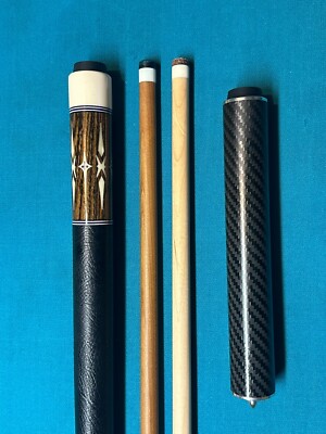 Jeffrey Tucker Bocote /Spalted Maple Pool Cue,30” Kielwood &Maple ...
