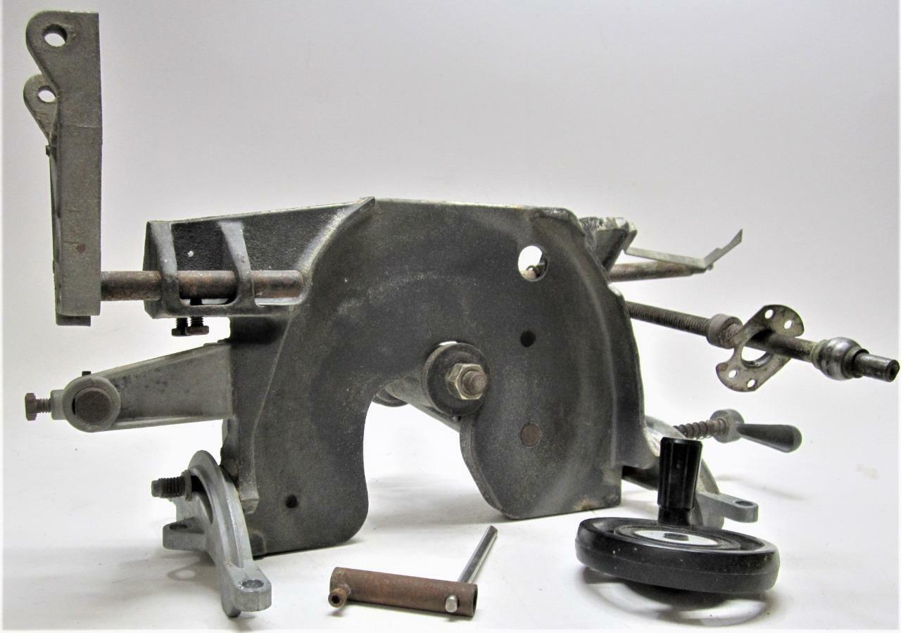 Complete Vintage Craftsman Table Saw Cradle Assembly from Model 113. ...