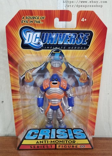 ANTI-MONITOR Action Figure 2009 SDCC DC Universe Infinite Heroes CRISIS ...
