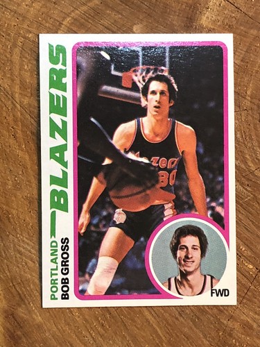 1978-79 Topps Basketball Bob Gross #98 NM-MT Sharp! *Set Break ...