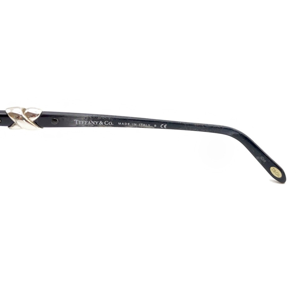 Tiffany & Co TF 2074 8055 Black Green Cat Eye Eyeglasses Frames 52-16 ...