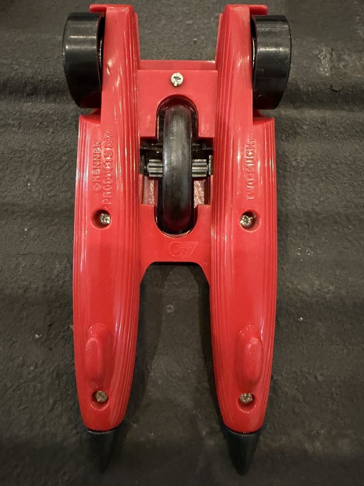 Original Vintage Kenner SSP Toy Car Two Much in Box with Pull Cord | eBay